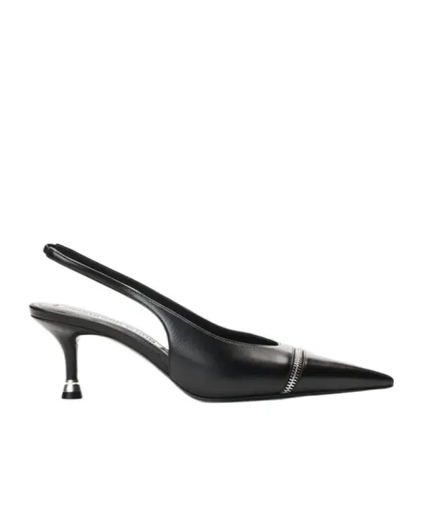 Alexander Wang Slasher Zip Sling Back Pumps