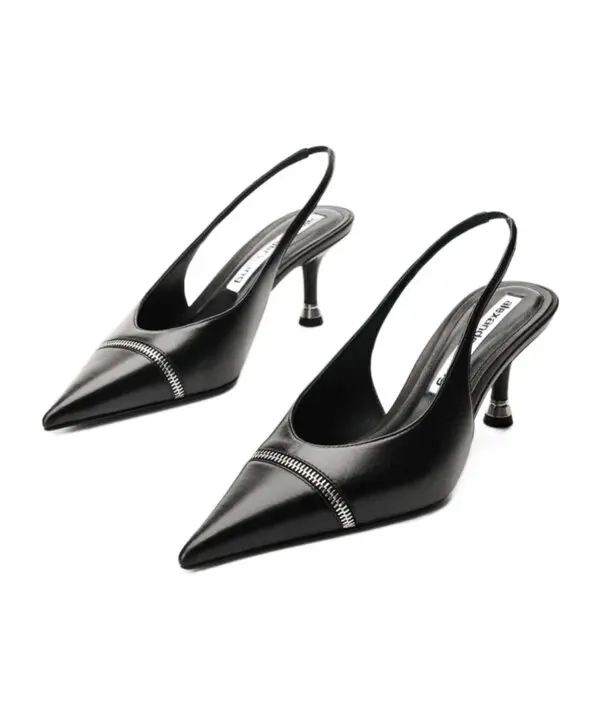 Alexander Wang Slasher Zip Sling Back Pumps