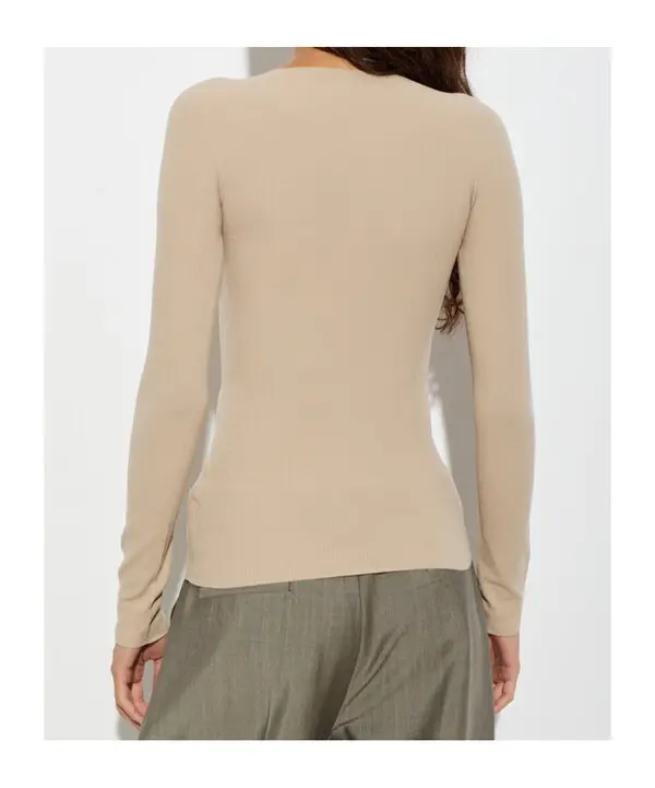 JIL SANDER Ribbed-knit Top