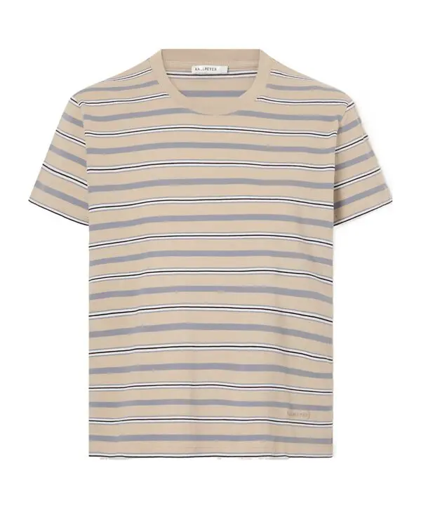 KALLMEYER Striped Cotton-jersey T-shirt