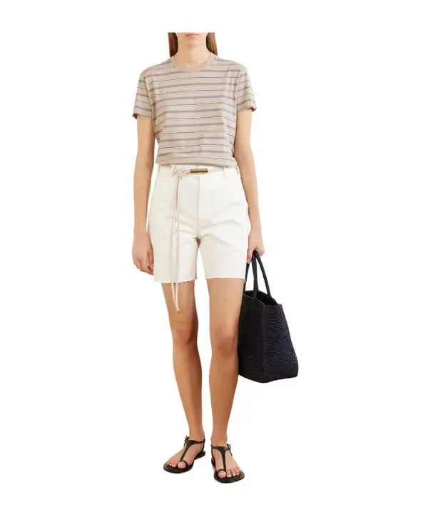 KALLMEYER Striped Cotton-jersey T-shirt