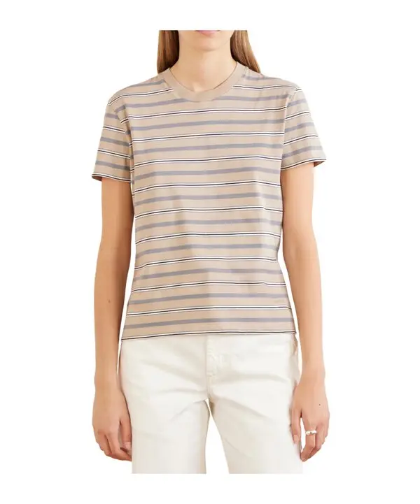 KALLMEYER Striped Cotton-jersey T-shirt