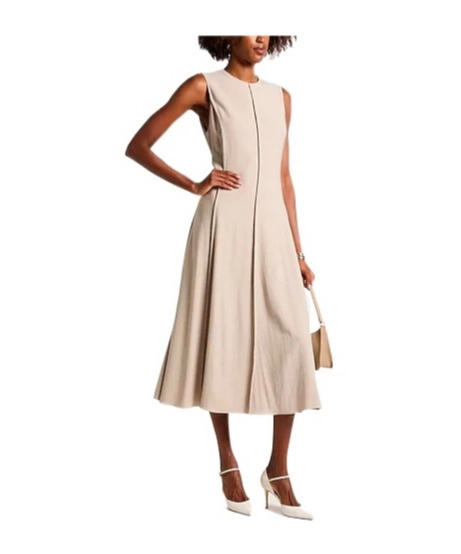 Brunello Cucinelli Sleeveless A-line Midi Dress