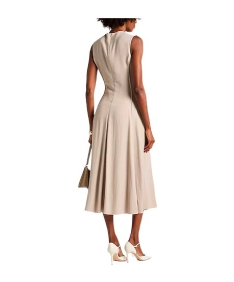 Brunello Cucinelli Sleeveless A-line Midi Dress