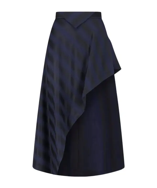 VIVIENNE WESTWOOD Asymmetric High-waisted Skirt