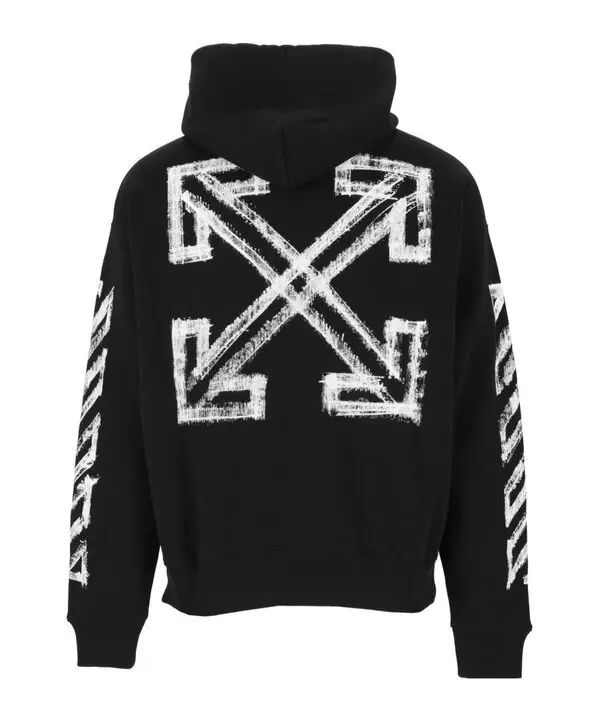 Off-White Arrow Pattern Hoodie