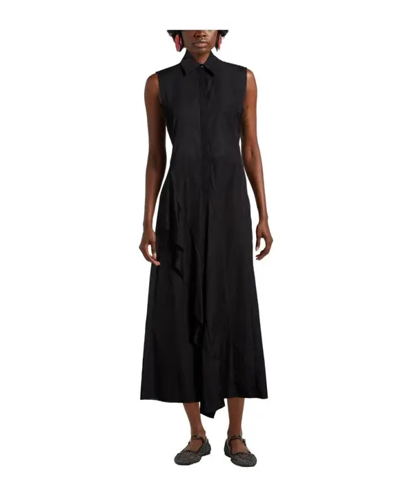 Max Mara Sleeveless Shirt Dress