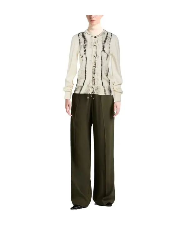 MAISON MARGIELA Solid-colored Knit Cardigan