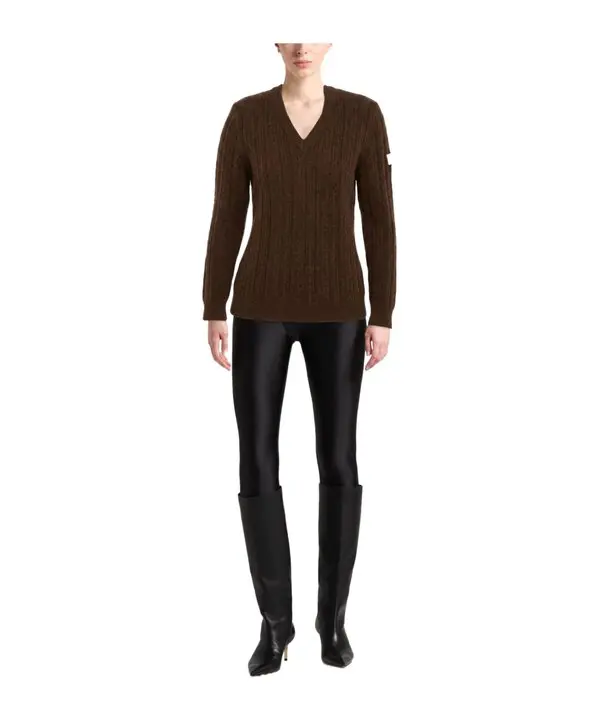 MAISON MARGIELA Ribbed V-neck Sweater