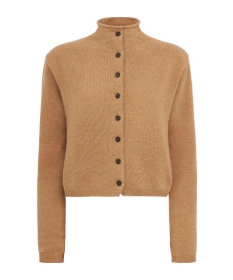 Khaite High-neck Buttoned Knitwear