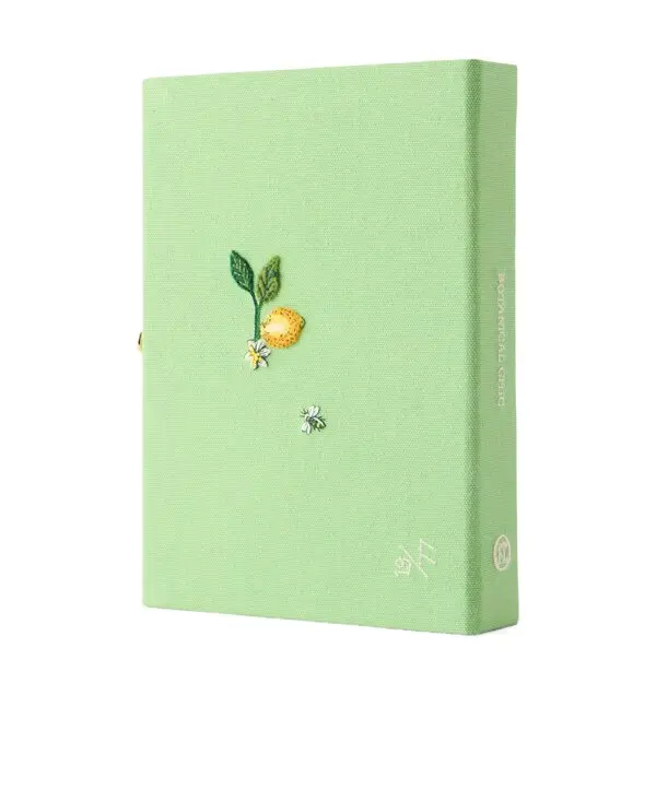 OLYMPIA LE-TAN Appliquéd Embroidered Canvas Clutch - No