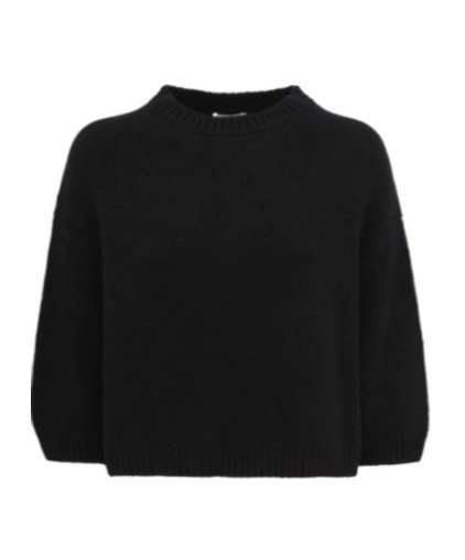 Khaite Crew-neck Long-sleeve Knit Top