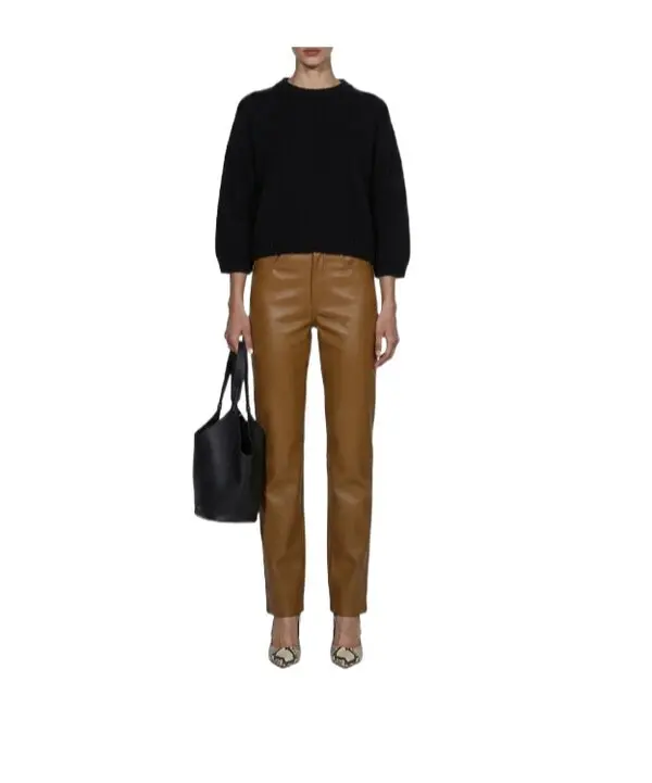 Khaite Crew-neck Long-sleeve Knit Top