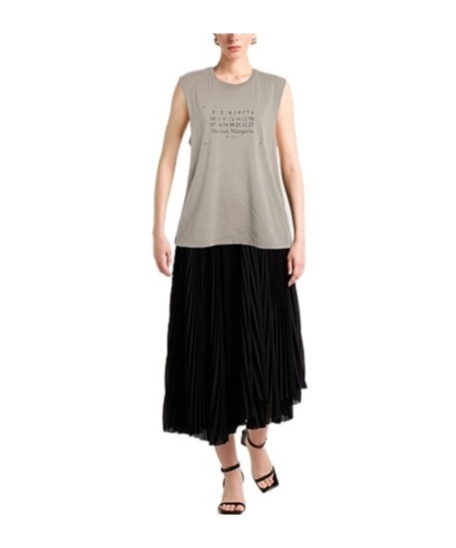 MAISON MARGIELA Sleeveless Crew-neck T-shirt