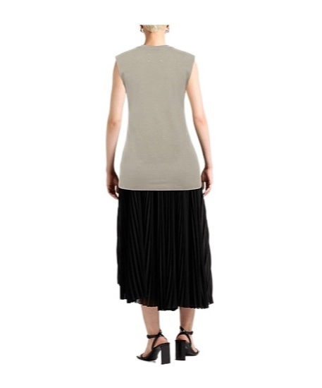 MAISON MARGIELA Sleeveless Crew-neck T-shirt