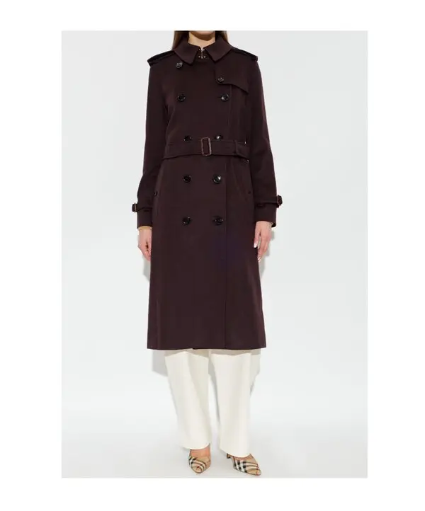 Burberry Long-sleeved Double-breasted Coat