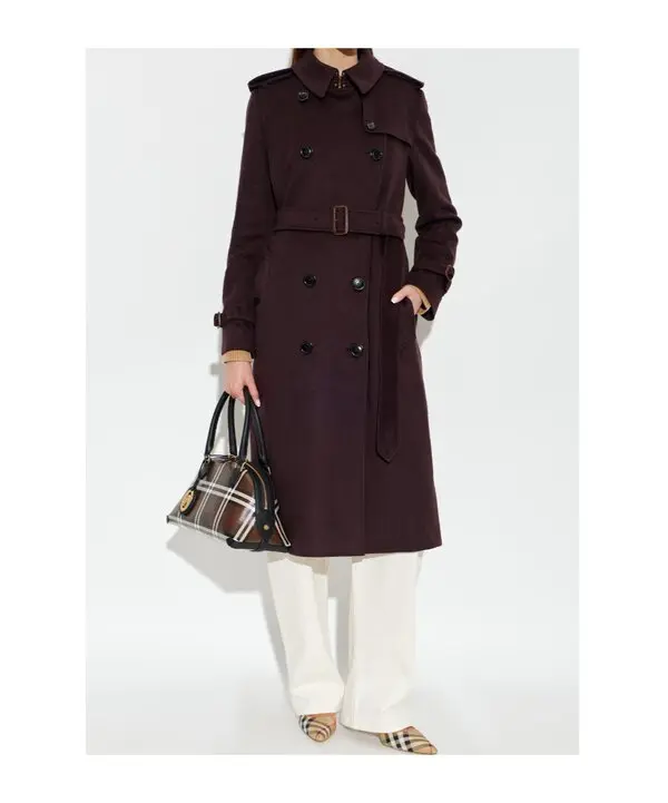 Burberry Long-sleeved Double-breasted Coat