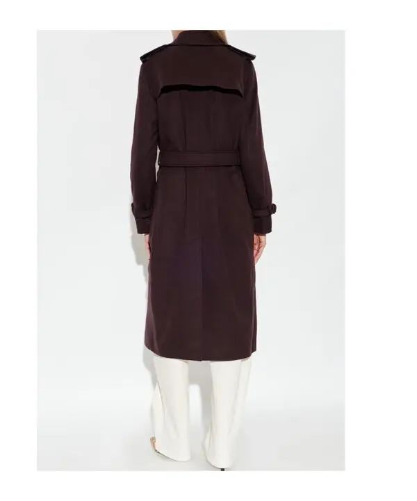 Burberry Long-sleeved Double-breasted Coat