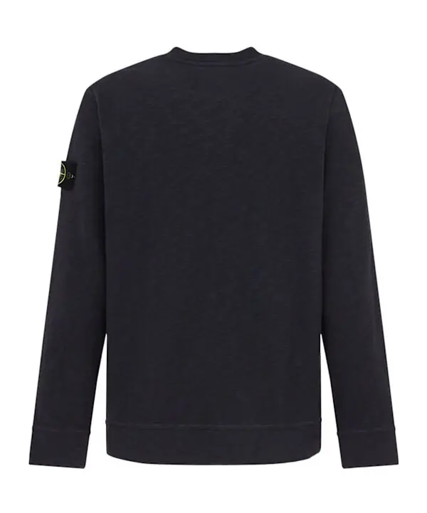 Stone Island Crew Neck Sweatshirt With Logo