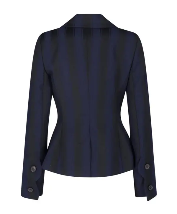 VIVIENNE WESTWOOD Striped Double-breasted Blazer