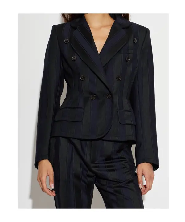 VIVIENNE WESTWOOD Striped Double-breasted Blazer