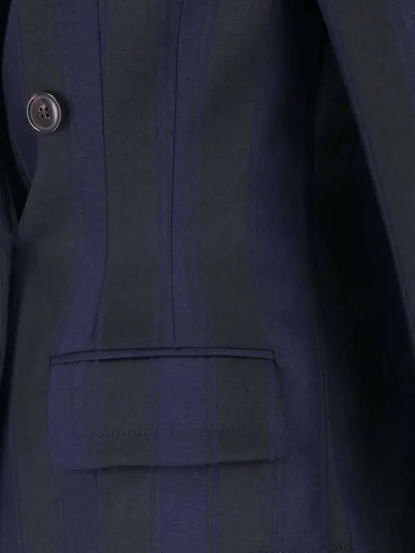 VIVIENNE WESTWOOD Striped Double-breasted Blazer