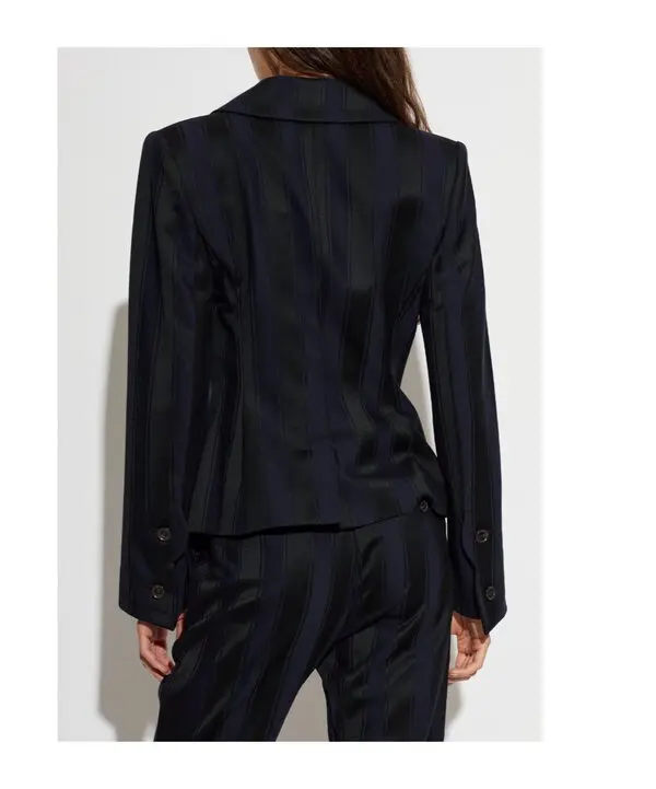 VIVIENNE WESTWOOD Striped Double-breasted Blazer