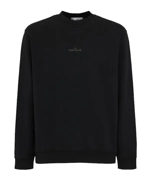 Stone Island Crewneck Sweatshirt With Long Sleeves