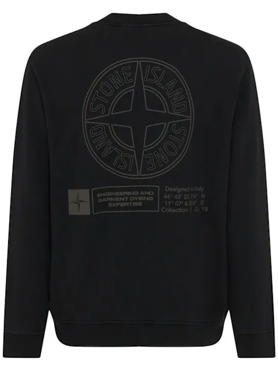 Stone Island Crewneck Sweatshirt With Long Sleeves