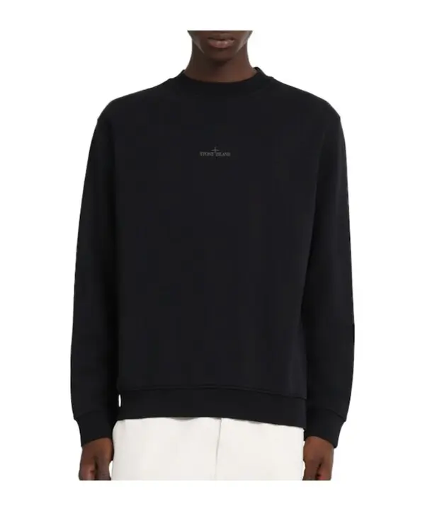 Stone Island Crewneck Sweatshirt With Long Sleeves