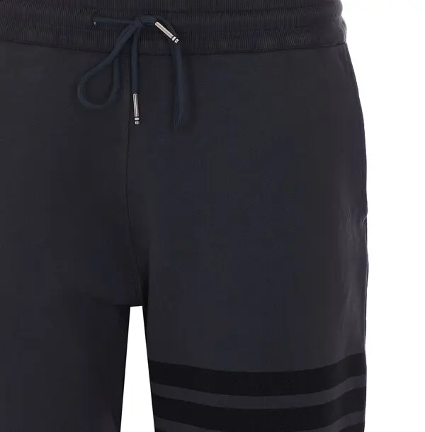 Thom Browne Elastic-waist Athletic Pants
