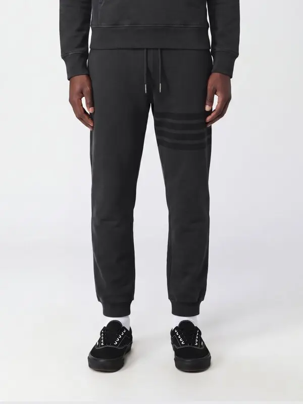 Thom Browne Striped Cuffed Track Pants - No