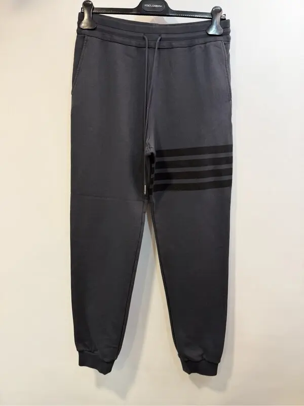 Thom Browne Striped Cuffed Track Pants - No