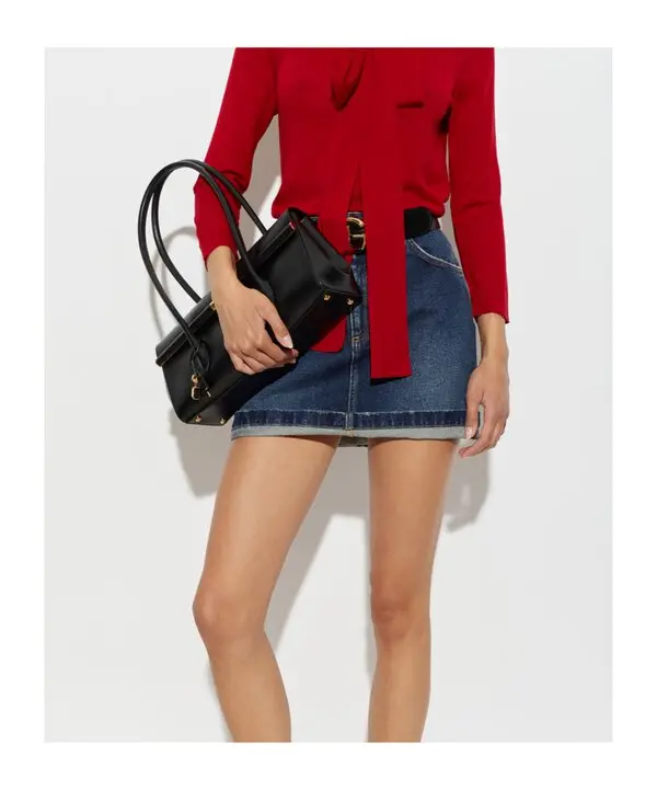Dolce & Gabbana Belt Loop Midi Skirt