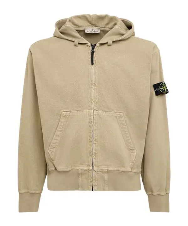 Stone Island Hooded Sweatshirt With Zip