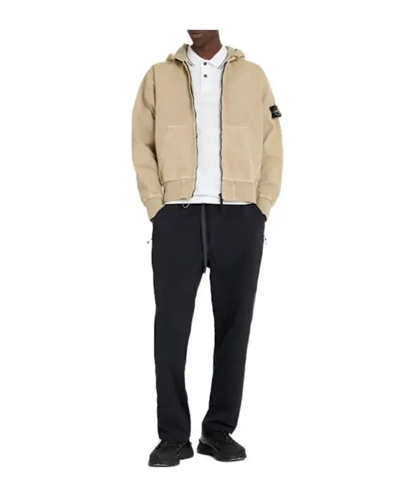 Stone Island Hooded Sweatshirt With Zip