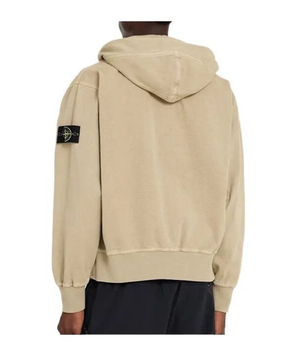 Stone Island Hooded Sweatshirt With Zip