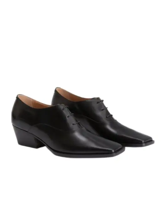 JIL SANDER Square-toe Lace-up Shoes