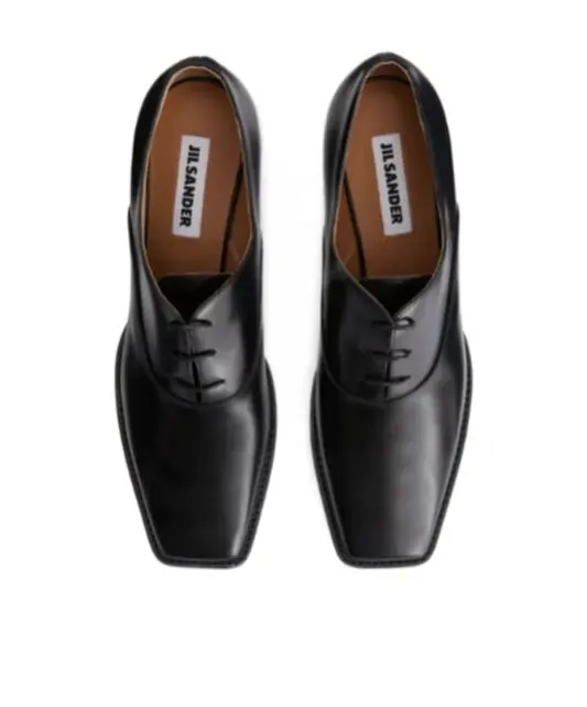 JIL SANDER Square-toe Lace-up Shoes