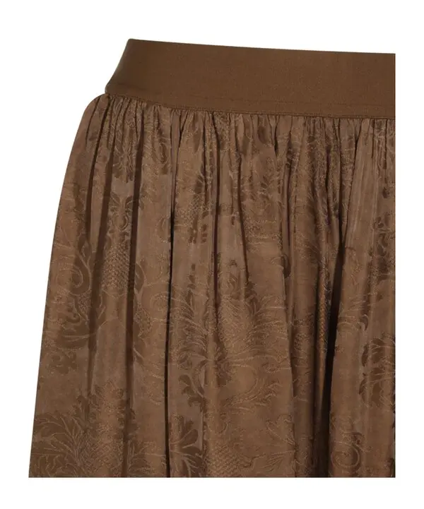 UMA WANG Elastic Waist Midi Skirt