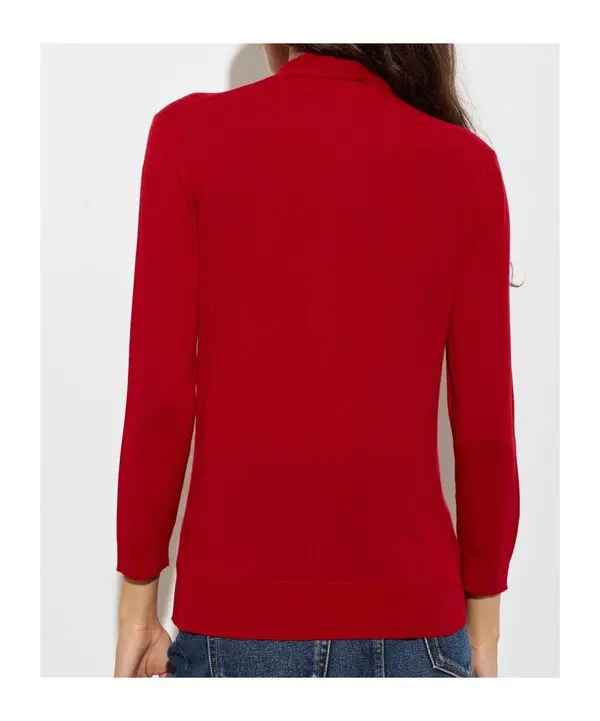 Dolce & Gabbana Long-sleeved Bow Neck Knitwear