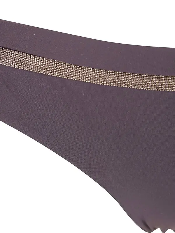 Brunello Cucinelli Embellished Swimsuit Bottoms