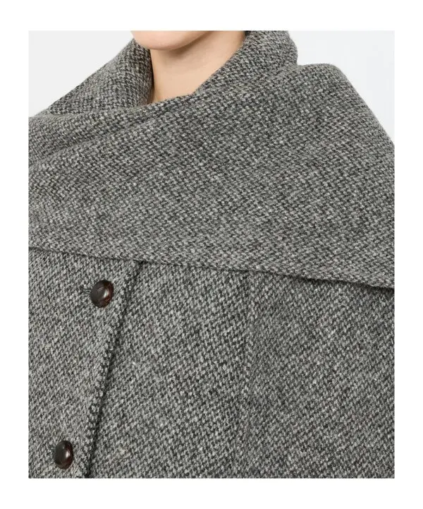 Max Mara Wool-blend Tweed Coat