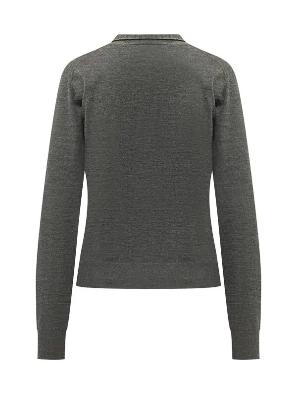 Dolce & Gabbana Dolce Gabbana V-neck Bow Detailed Knitted Top