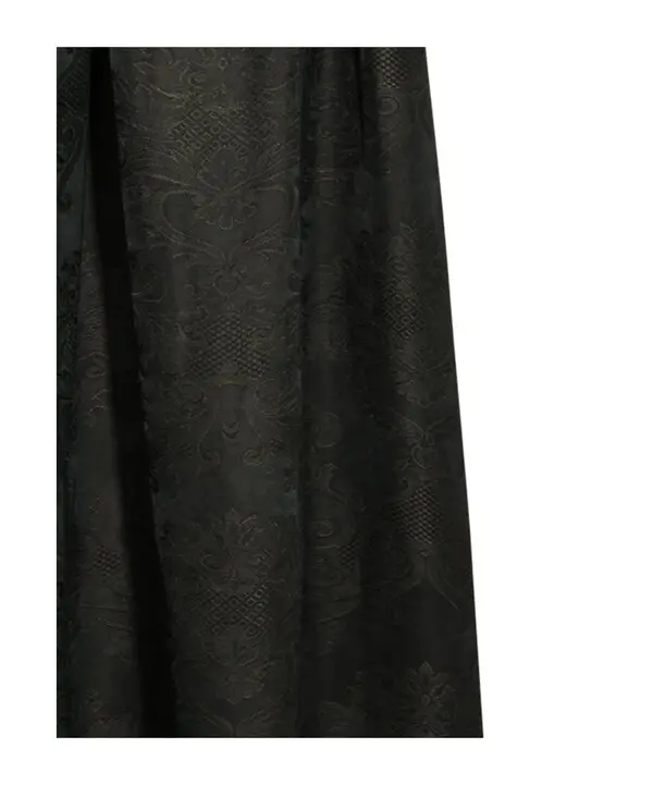 UMA WANG Sleeveless Jacquard Pleated Midi Dress
