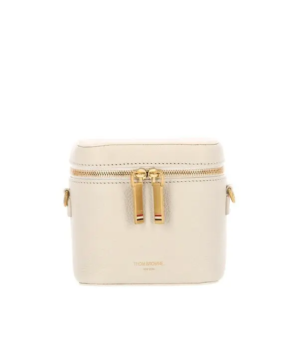 Thom Browne Zip-around Box Clutch Bag