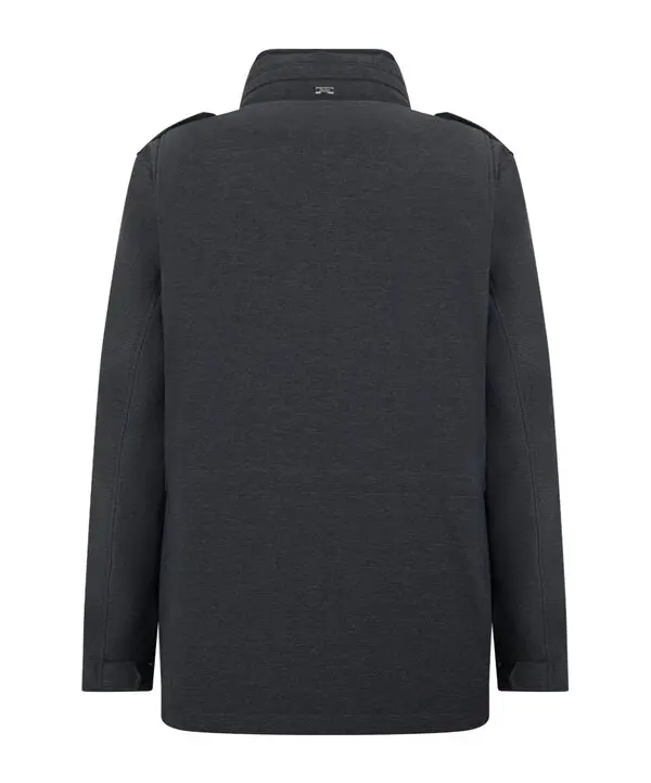 Herno Multi-pocket High-neck Coat