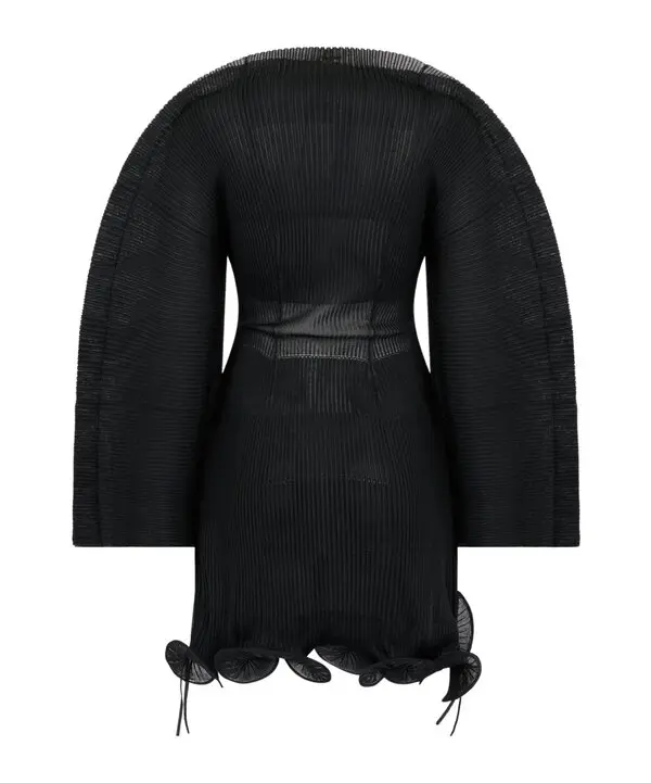 Cult Gaia Wide Sleevd Pleated Dress