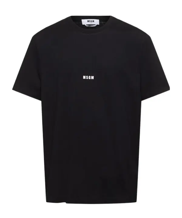 MSGM Crew Neck Short-sleeve T-shirt