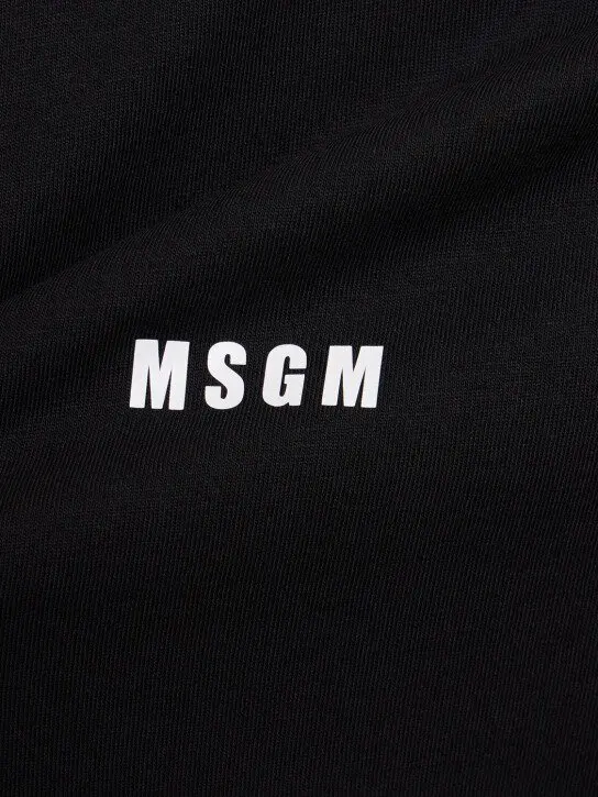 MSGM Crew Neck Short-sleeve T-shirt